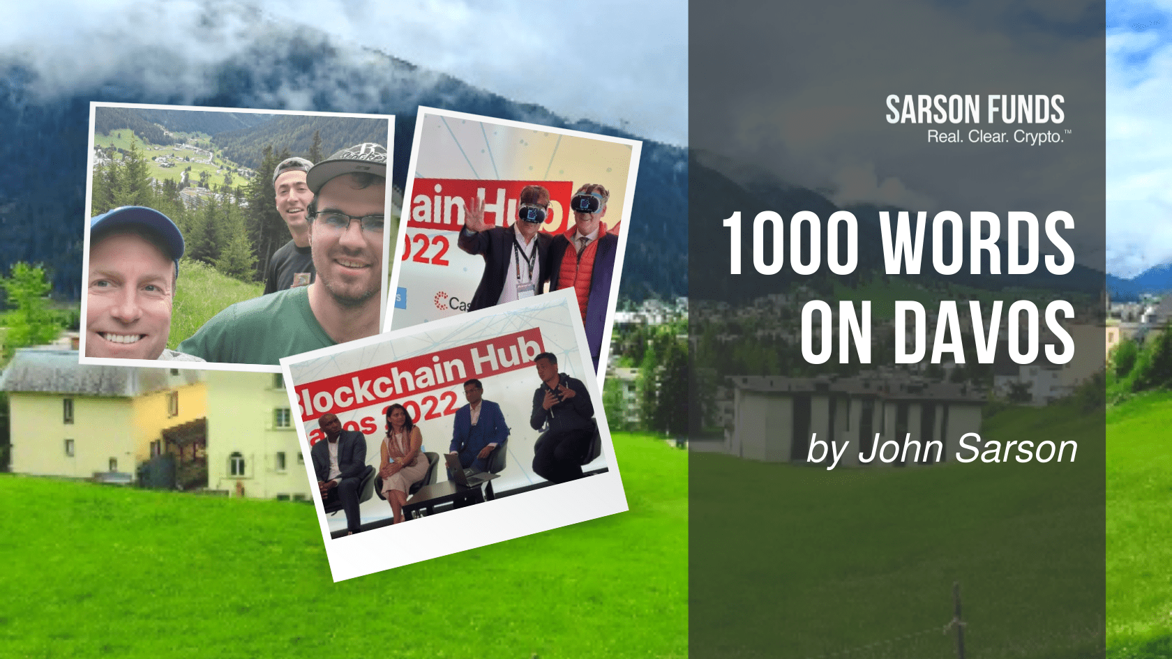 1000 Words on Davos - Sarson Funds