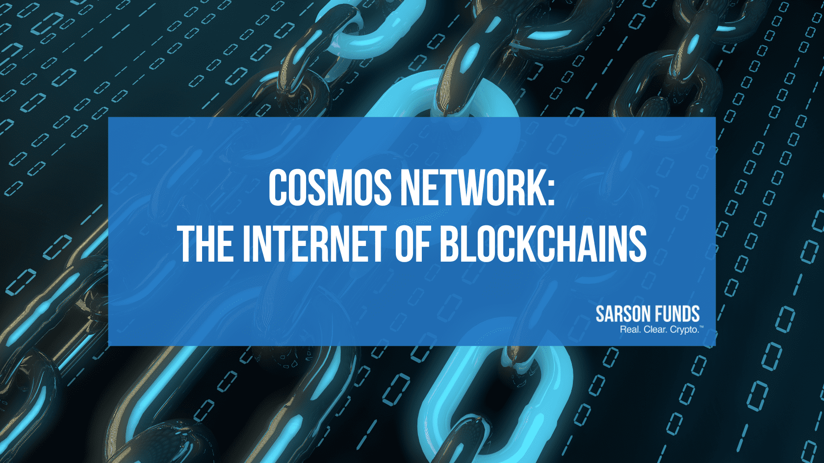 Cosmos Network: The Internet of Blockchains - Sarson Funds | Cryptocurrency & Blockchain ...
